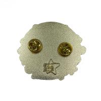 China Custom 35mm Chinese Cartoon IP Collaboration Soft Enamel Lapel Pin for sale