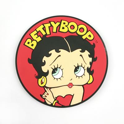 China Protect Surfaces and Add Whimsy with this Colorful PVC Coaster featuring for sale