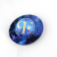 China Custom Acrylic Fridge Magnet 2 Tier Splash Design UV Printing Glossy Finish for sale