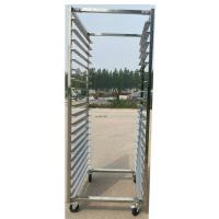 China Single Column Tray Rack Trolley 17Trays With Wheels And Handle For Catering Industry for sale