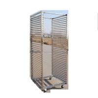 China Multifunctional Stainless Steel Bakery Tray Rack Trolley For Hotel Bar Cleaning Service Equipment for sale
