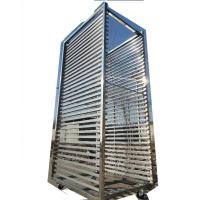 China 304 Mobile Durable Stainless Steel bread cooling trolley For Storage Cooling Tray for sale