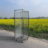 China 304 Stainless Steel Bread Pan Bakery Tray Trolley Support Size Customization for sale