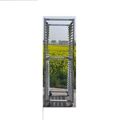 China Aluminum Stainless Steel Baking Tray Rack Trolley Commercial Bakery Cooling Rack for sale