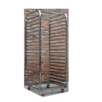 China Stainless Steel 12Layer Baking Tray Rack Trolley Cake Room Bread Rack Tray Baking Cart for sale