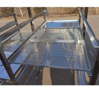 China SS304 Bakery Cooling Rack Trolley 20 Tiers Bakery Oven Trolley for sale