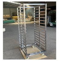 China 400kg 20 Layer Trolley Bakery Single Row Double Row Baking Tray Trolley for sale