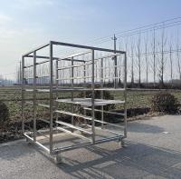 China 16 20 30 Layer Baking Tray Trolley Commercial Stainless Steel Bakers Rack 500kg for sale