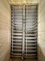 China 15 Layer Stainless Steel Bakery Tray Rack Trolley For Cooking Bakery Ovens for sale
