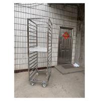 China 20 Layers High Temperature Resistant Baking Tray Rack Trolley With Welding Technique for sale