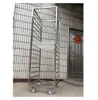 China Stainless Steel Baking Rack Multi Function Trolley For Hotel Bakery Blast Freezer for sale