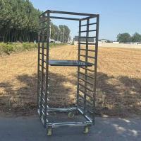 China Customized 6 12 15 32 Layers Pastry Trolley Commercial Bread Cooling Racks for sale
