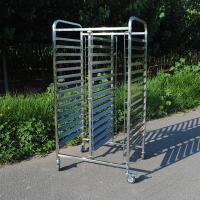 China 5-40 Layer Bakery Tray Rack Trolley Stainless Cooling Trolley For Bakery for sale
