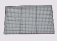 China Customized Size Mesh Metal Tray For Restauants Mesh Oven Tray for sale