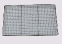 China Customized Size Mesh Metal Tray For Restauants Mesh Oven Tray for sale