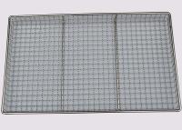 China Customized Size Mesh Metal Tray For Restauants Mesh Oven Tray for sale