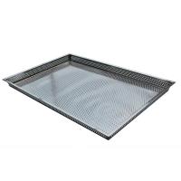 China Custom Food Grade Perforated  Stainless Steel Mesh Tray For Freeze drying for sale