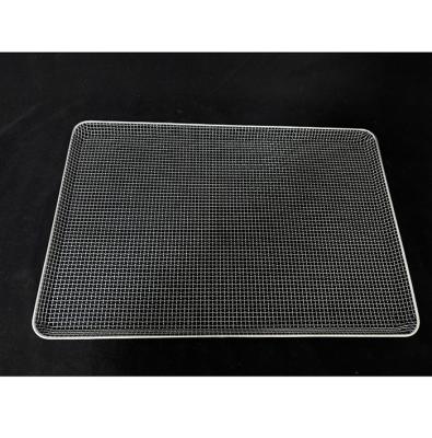 China 400*600 600*800 Oven Rack Tray Customized Mesh Baking Tray Square for sale