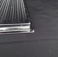 China Punching Mesh Oven Tray 1mm 1.5mm Wire Diameter Mesh Pizza Tray for sale
