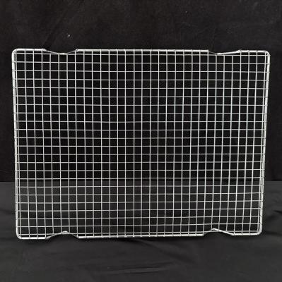 China 800x600 600x400 BBQ Wire Mesh Grill Rack For Oven Baking Trays 304 Stainless Steel for sale