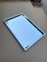 China 60x40cm SS304 Oven Rack Tray Stainless Steel Baking Tray Rack for sale