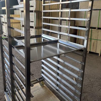 China Aluminium Cooking Trays 400x600mm Aluminum Oven Tray Customized for sale