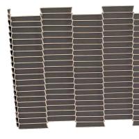 China High Temperature Resistant Chain Metal Stainless Steel Flat Wire Mesh Conveyor Belt for sale