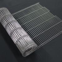 China Food Biscuits Wire Conveyor Belt Metal Mesh Conveyor Belt Bright Silver for sale