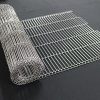 China Stainless Steel Wire Conveyor Belt For Chocolate Bread Wire Mesh Belt for sale