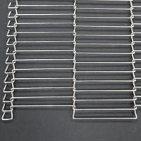 China Baking Oven Ladder Conveyor Belt 5mm To 15mm Pitch Conveyor Wire Mesh Belt for sale