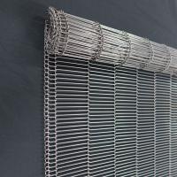 China Customized Size Metal Wire Mesh Ladder Conveyor Belt Polishing for sale