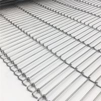 China High Temperature Resistant Stainless Steel Conveyor Belt Ladder Type For Food Transportation for sale