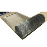 China 304 Customized Stainless Steel  Ladder Conveyor Belt For Food Baking And Jam Coating for sale