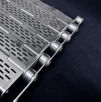 China Stainless Steel Perforated Plate Conveyor Belt Transporting Food for sale