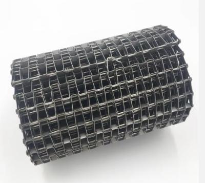 China Flat Wire Chain Ss Wire Mesh Conveyor Belt For Cooling And Pasteurizing for sale