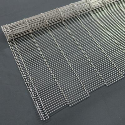 China Food Grade Chocolate Enrobing Mesh Conveyor Belt Ladder Conveyor Belt for sale