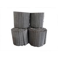 China Round Flat Wire Stainless Steel Wire Mesh Conveyor Belt For Oven for sale