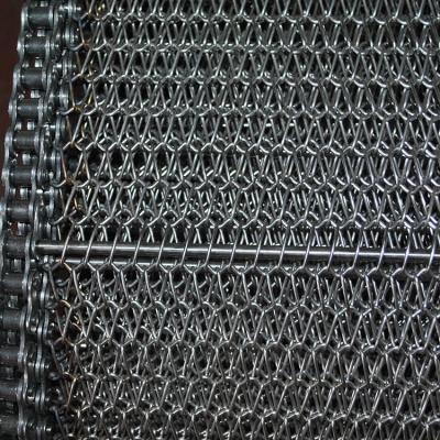 China Flat Woven Wire Conveyor Belt / Chain Conveyor Belt 50kg - 500kg Load Capacity for sale