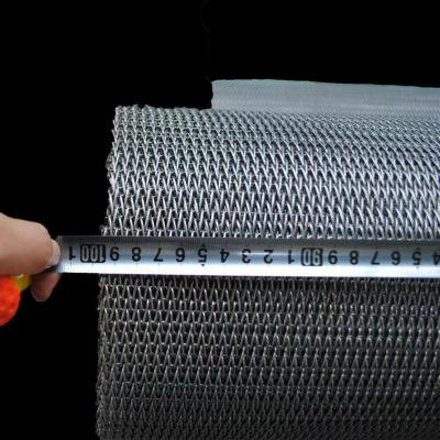 China 304 Stainless Steel Woven Wire Mesh Conveyor Belt  Spiral Conveyor Mesh Belt for sale