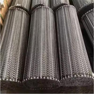 China Stainless Steel Spiral Wire Mesh Conveyor Belt 201 304 314 316 316L for sale