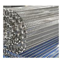 China 304 Stainless Steel Wire Mesh Conveyor Belt 1-3mm Axle Diameter for sale