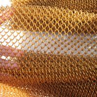 China Stainless Steel Chain Link Decorative Wire Mesh  Curtain For Architectural for sale