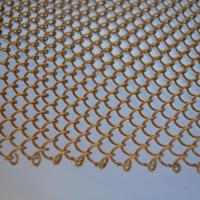 China 304 Material 3MM 5MM Hole Mesh Crimped Decorative Metal Mesh Screen Stainless Steel for sale