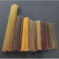 China Small Hole Diamond Shape Metal Mesh 304 Stainless Steel For Decorative for sale