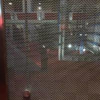 China Twill Weave Wire Mesh Panels Decorative Metal Mesh Panels Golden Red for sale