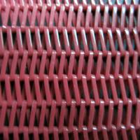China Polyester Glue Edge Dewatering Drying Screen Square Hole Filtration Mesh Belt For Juice Press Filter for sale