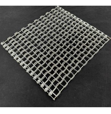 China 304 316 Stainless Steel Great Wall Mesh Belt Horseshoe U-shaped Honeycomb Conveyor Belt  for Washing Draining and Drying for sale