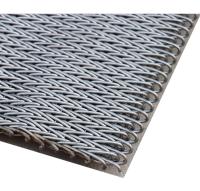 China Wood Chip Pizza Oven Fruit Stainless Steel Herringbone Metal Food Conveyor Belt Mesh for sale