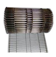 China Stainless Steel 304 316 Z-Shape Ladder  Wire Mesh Chain Ladder Chocolate Oven Conveyor Belt for sale