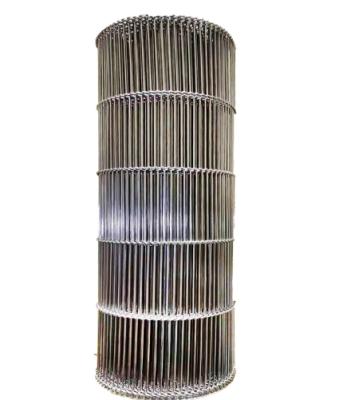 China Z Fype Heat Resistant Stainless Steel 304  316  Chocolate Enrobing Bakery Wire Mesh Conveyor Belt for sale